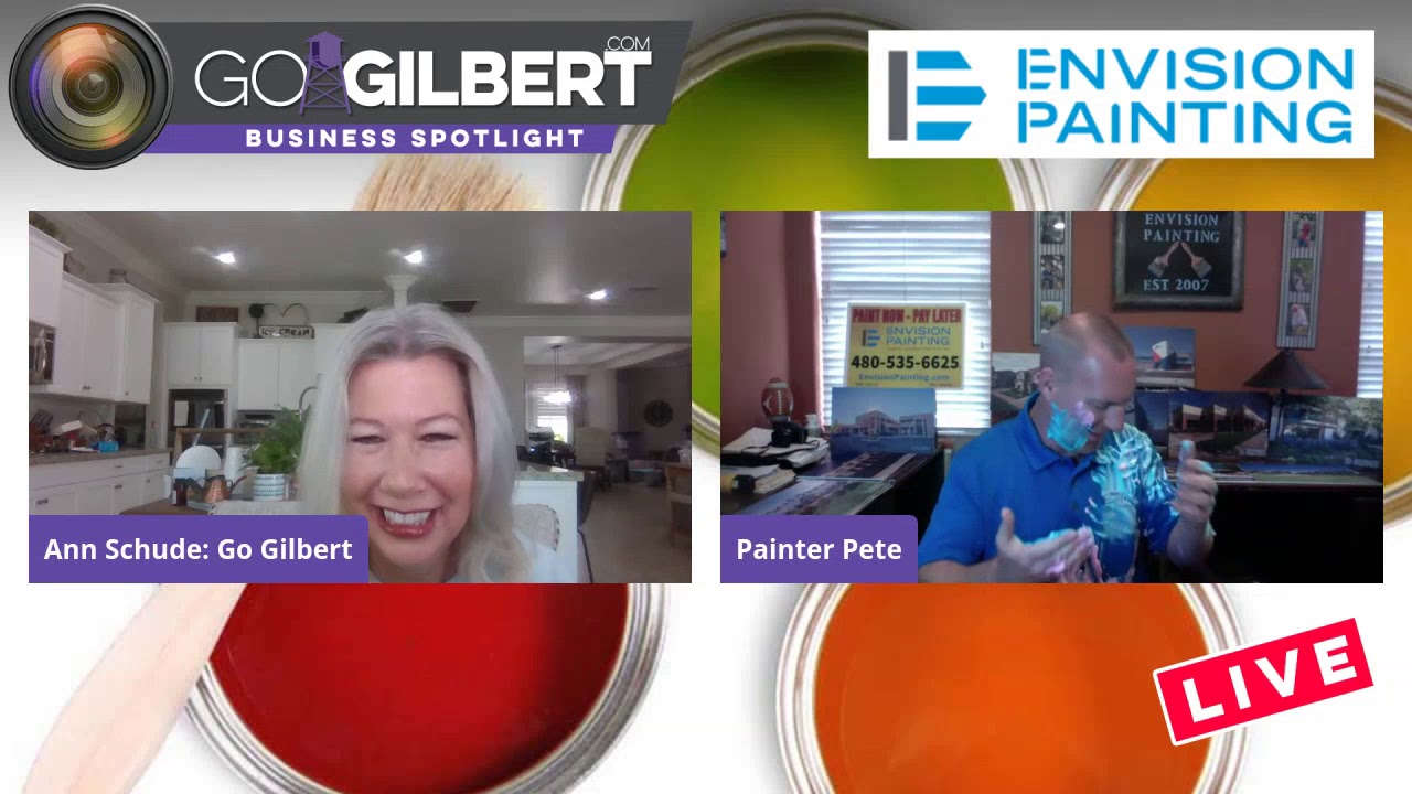 Go Gilbert interviews Envision Painting - YouTube