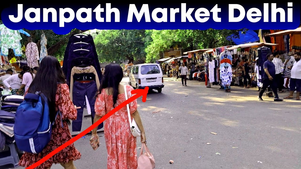 Janpath Market Connaught Place Delhi || Np Speaks Vlog - YouTube