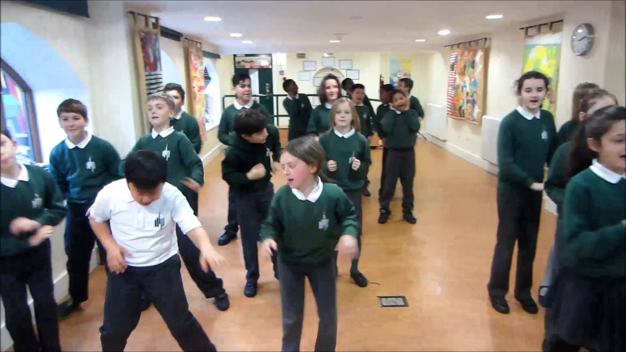 St Saviour's Primary: Year 6 sing 'Hey Mr. Miller' from SingUp - YouTube