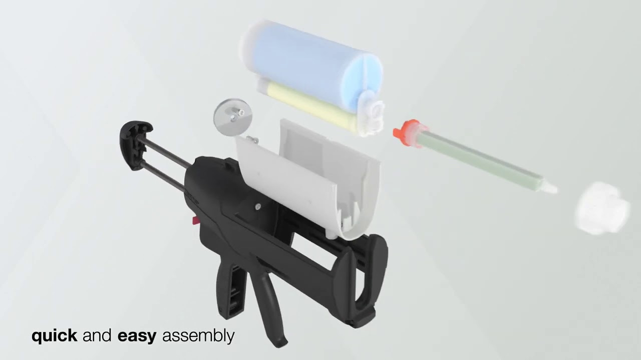 Dispensador de precisión Mixpac DM2X 200/400 - YouTube