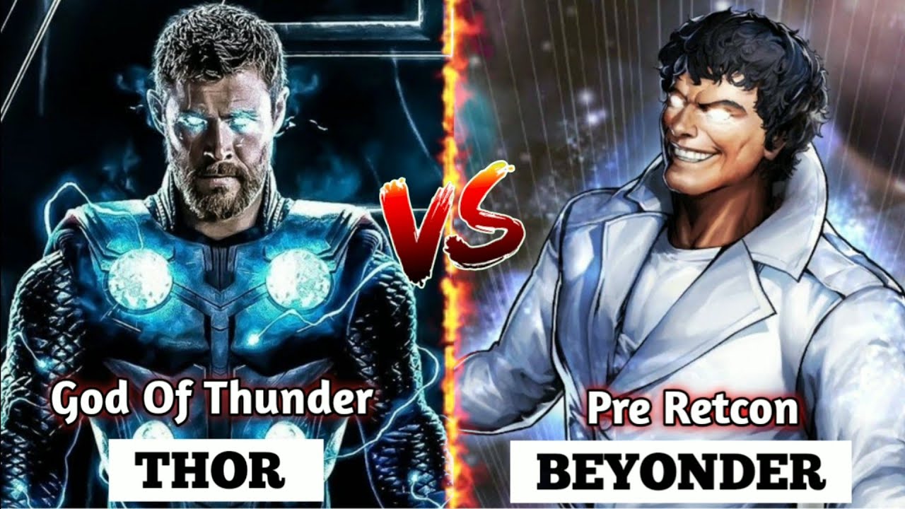 Thor Vs Beyonder Fight Comparison || Explained In Hindi - YouTube