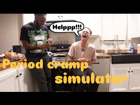 5 idiots find out (PERIOD CRAMP SIMULATOR) - YouTube