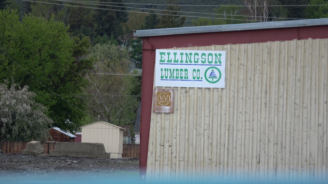 Ellingson Lumber Company sign - YouTube