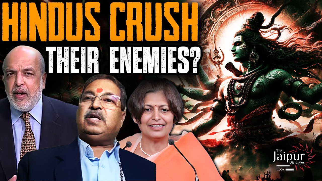How must Hindus Crush their Enemies? | Mrs Kusumlata Kedia and Dr ...