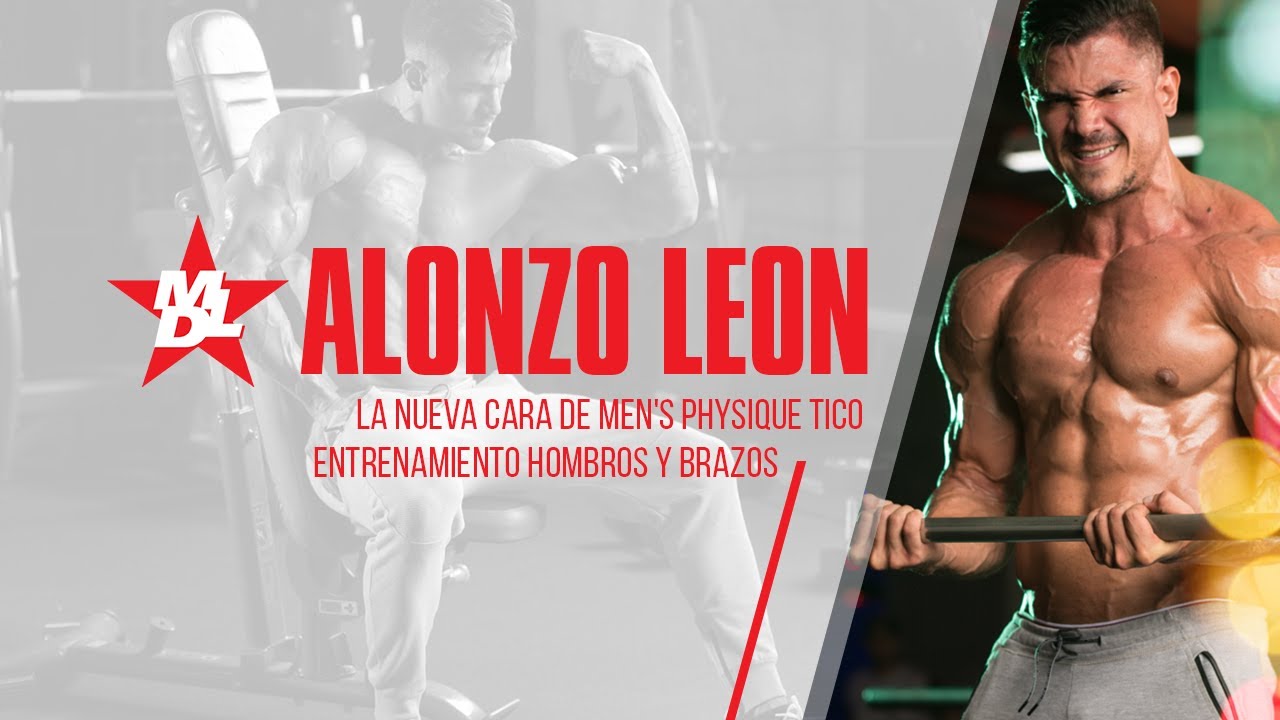 Alonzo Leon La Nueva Cara de Men's Physique Tico Entrenamiento Hombros ...
