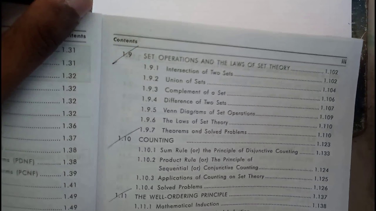 REVIEW LOGIC & SETS || DISCRETE MATHEMATICS || OU EDUCATION - YouTube