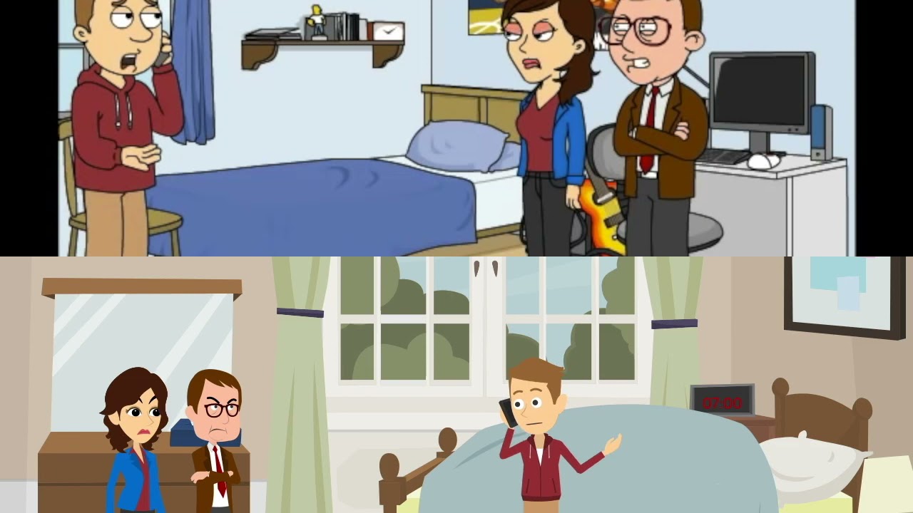 Brian Gets In Trouble At School (Original and Remake side by side ...