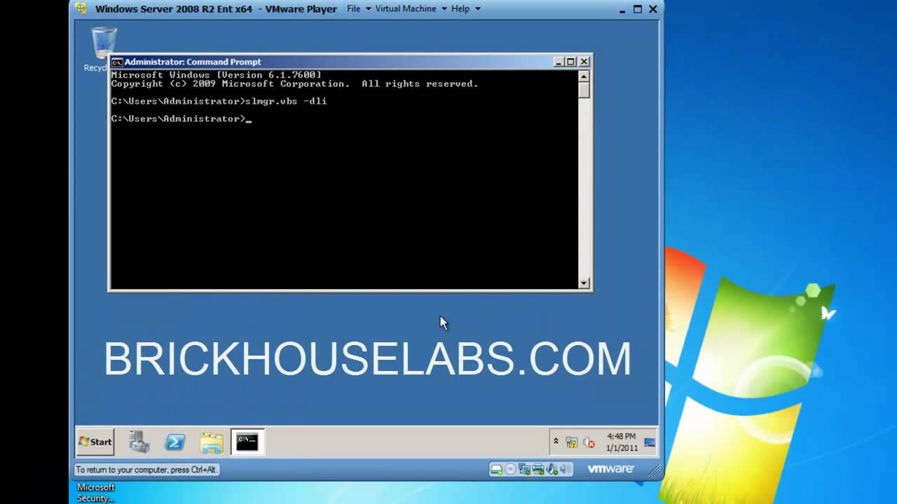 Re-Arm 2008 Server Evaluation Period - YouTube