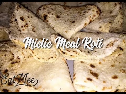 Mielie Meal Roti Recipe - EatMee Recipes - YouTube
