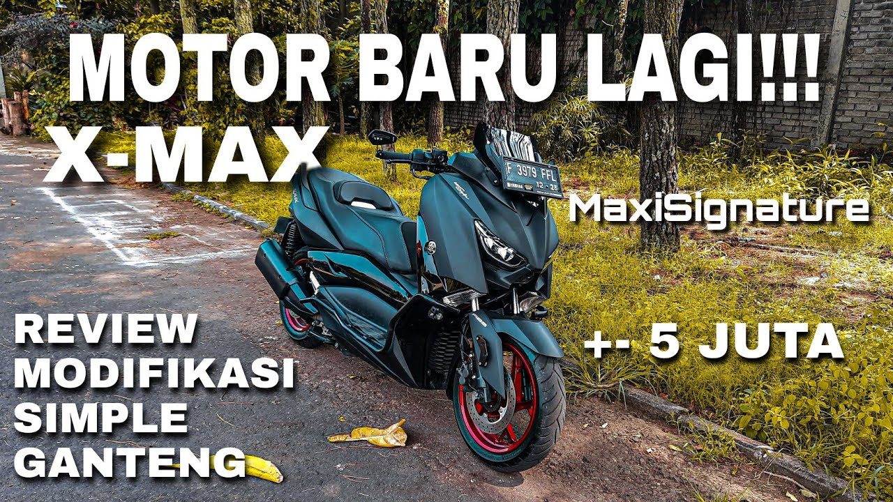 MODIFIKASI XMAX 250 SIMPLE GANTENG | ALA ANAK SUNMORI BANDUNG - YouTube