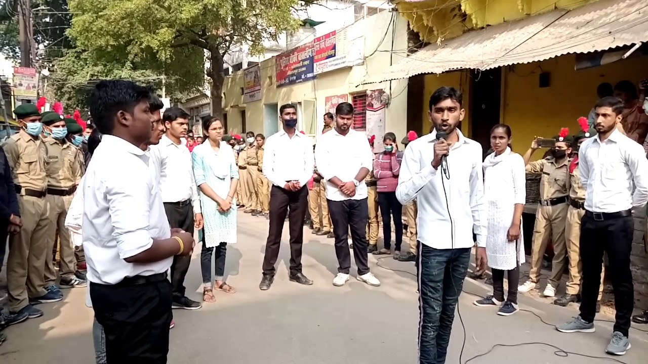 Famous Nukkad Natak|NCC ka mast nukkad natak - YouTube