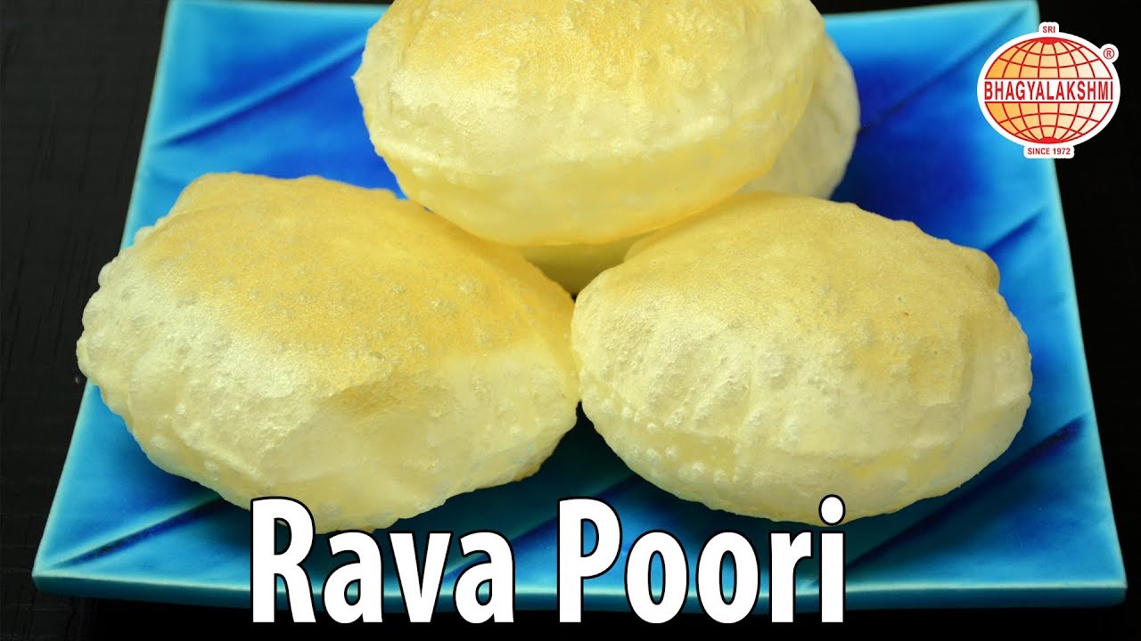 Rava Poori Recipes | ರವೆ ಪೂರಿ Semolina Poori -Crispy &Tasty Suji ki ...