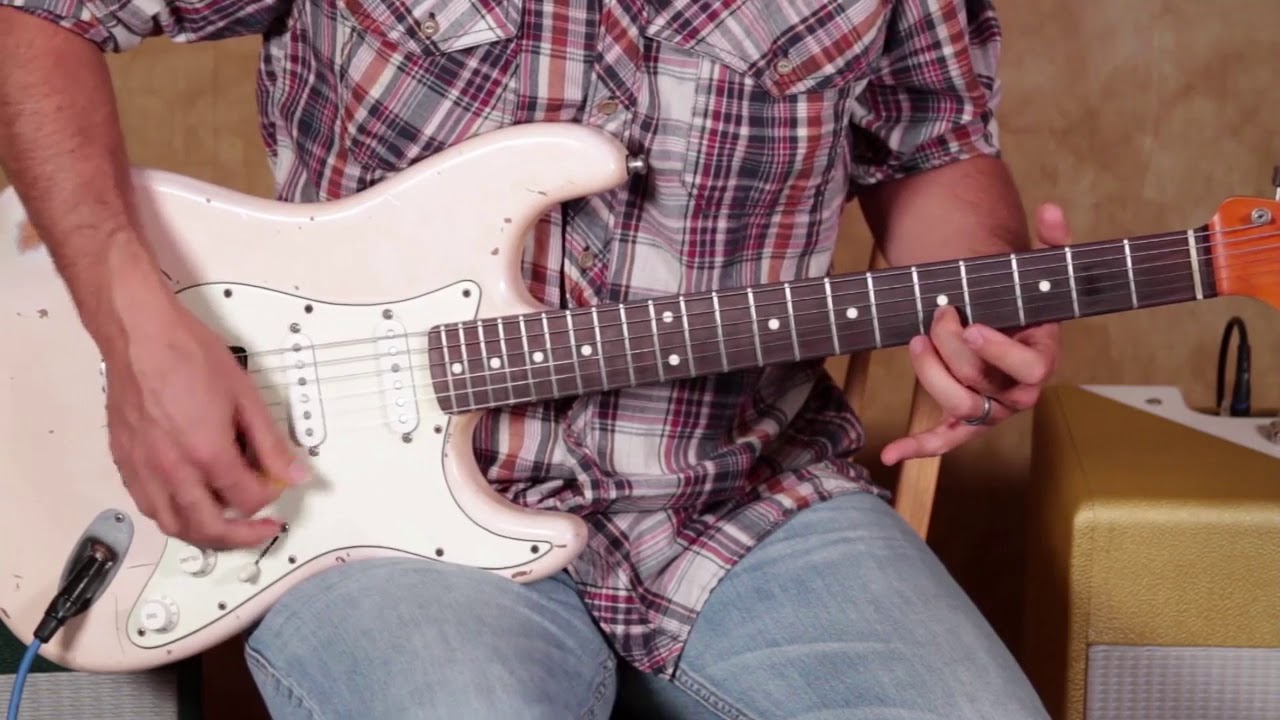 Awesome Texas Blues Riff (Open String MADNESS) - YouTube