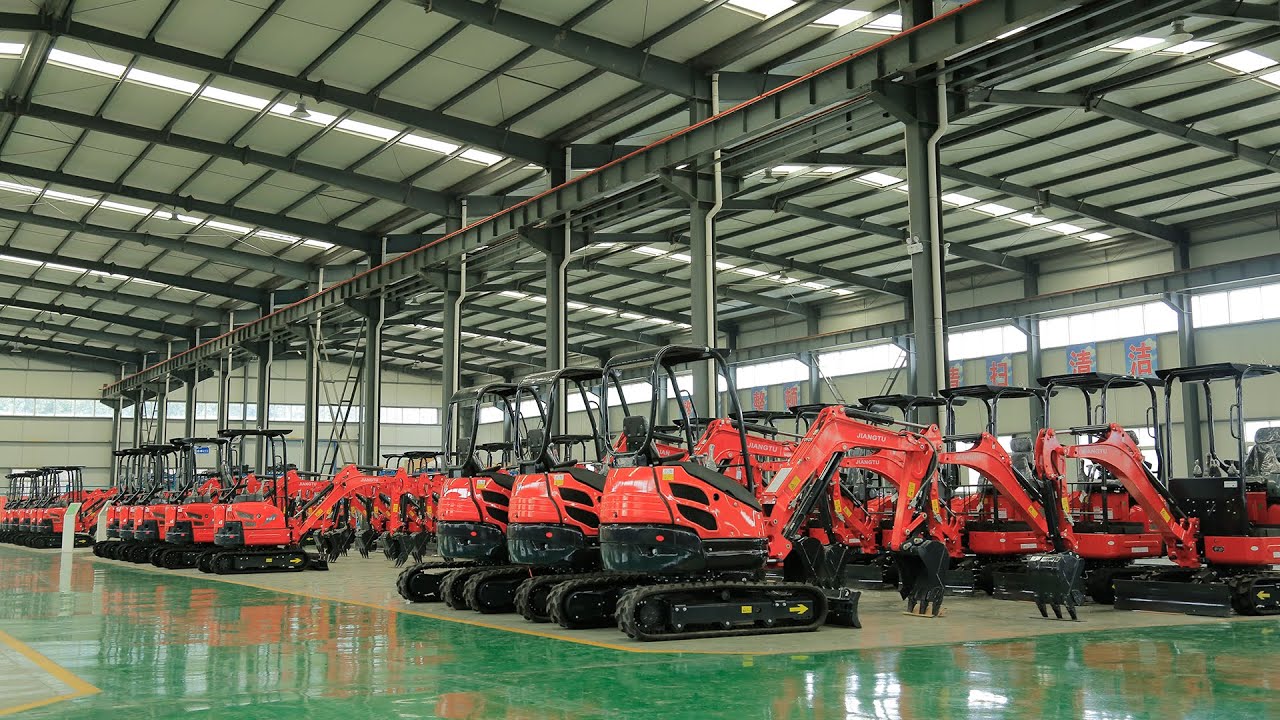 Mini Excavator Factory | 0.6 ton ~1.8 ton mini excavator digger for ...