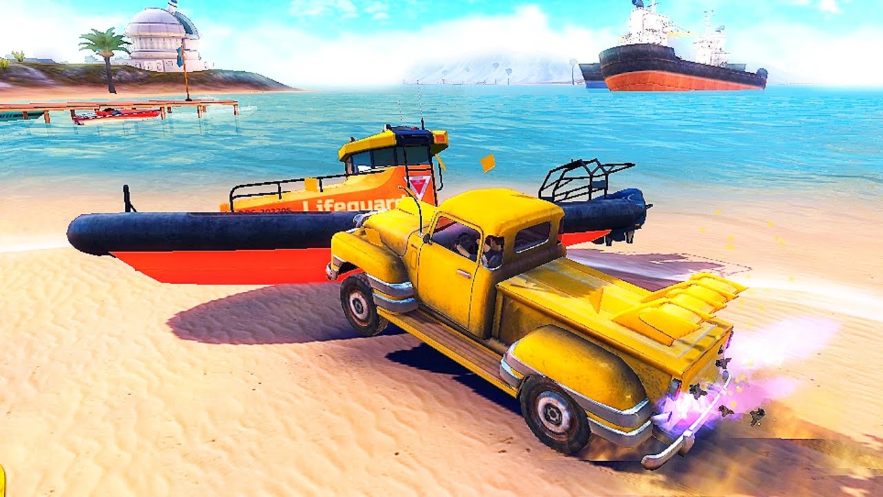 TRUCKS TRY TO MAKE FISHERMAN BOAT CRY NEW OFF THE ROAD OPEN WORLD trucks-try-to-make-fisherman-boat-cry-new-off-the-road-open-world