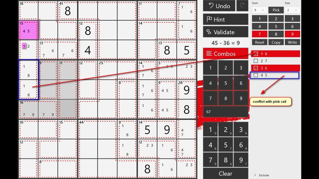 Solving Killer Sudoku Video 194 Puzzle From solving-killer-sudoku-video-194-puzzle-from