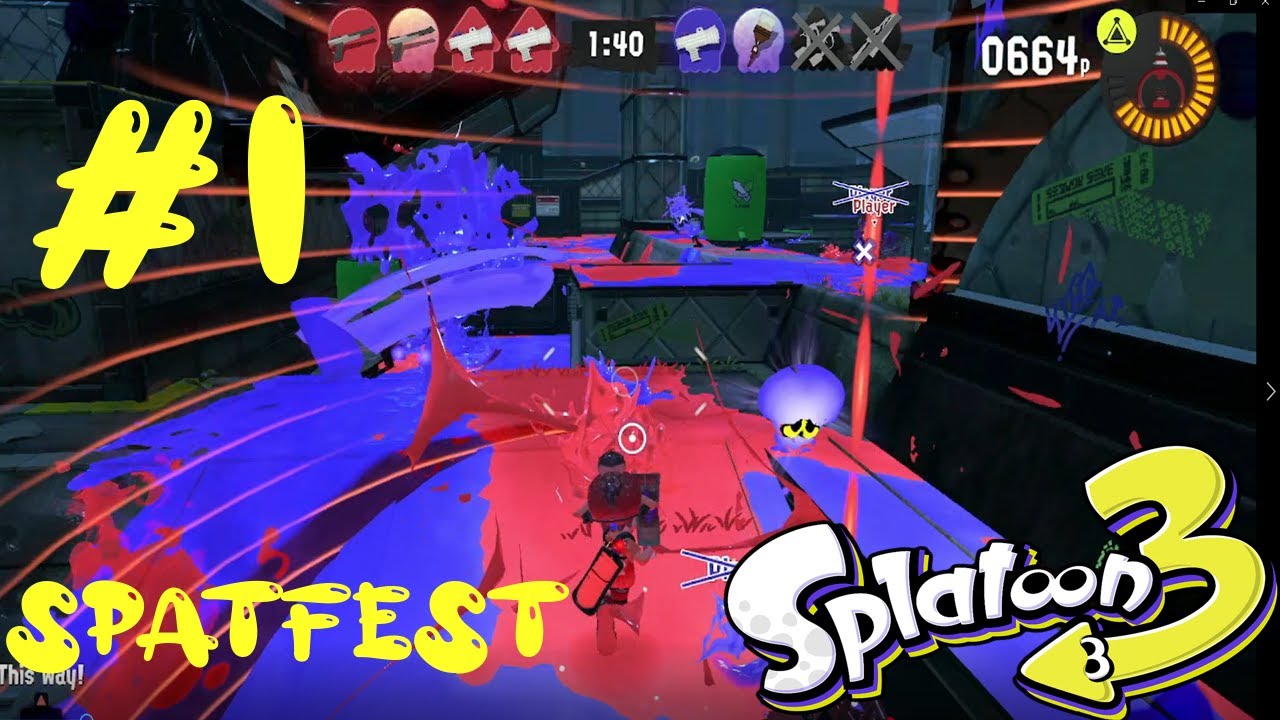 Splatoon 3 Splatfest demo part 1: Team Scissors - YouTube