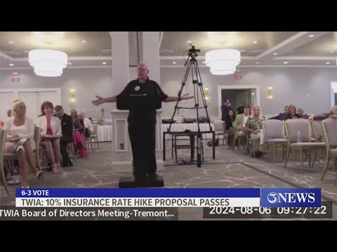 State Rep. Todd Hunter plans to appeal TWIA's rate hike approval - YouTube