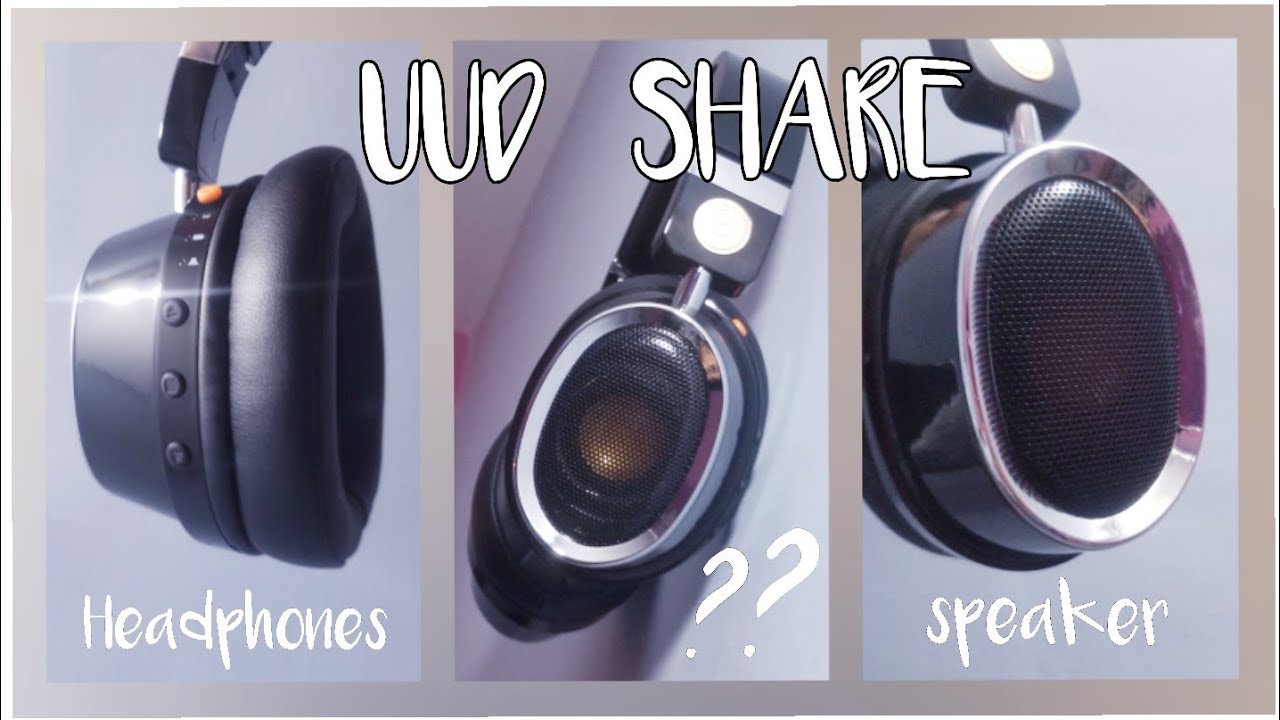 UUD Share headphones | 2 in 1 headphone + speaker - YouTube