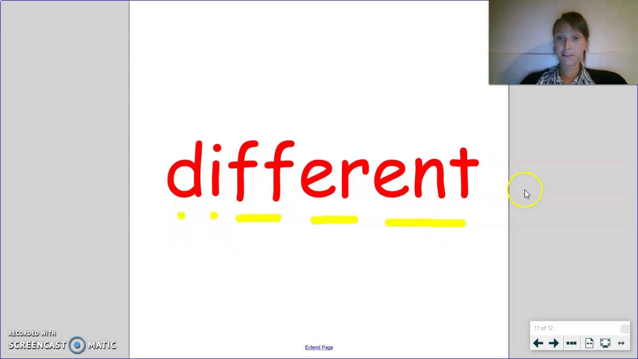 Tricky words - YouTube