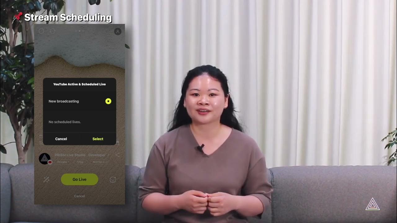 Streaming to YouTube with the PRISM Mobile App Part 2 - YouTube
