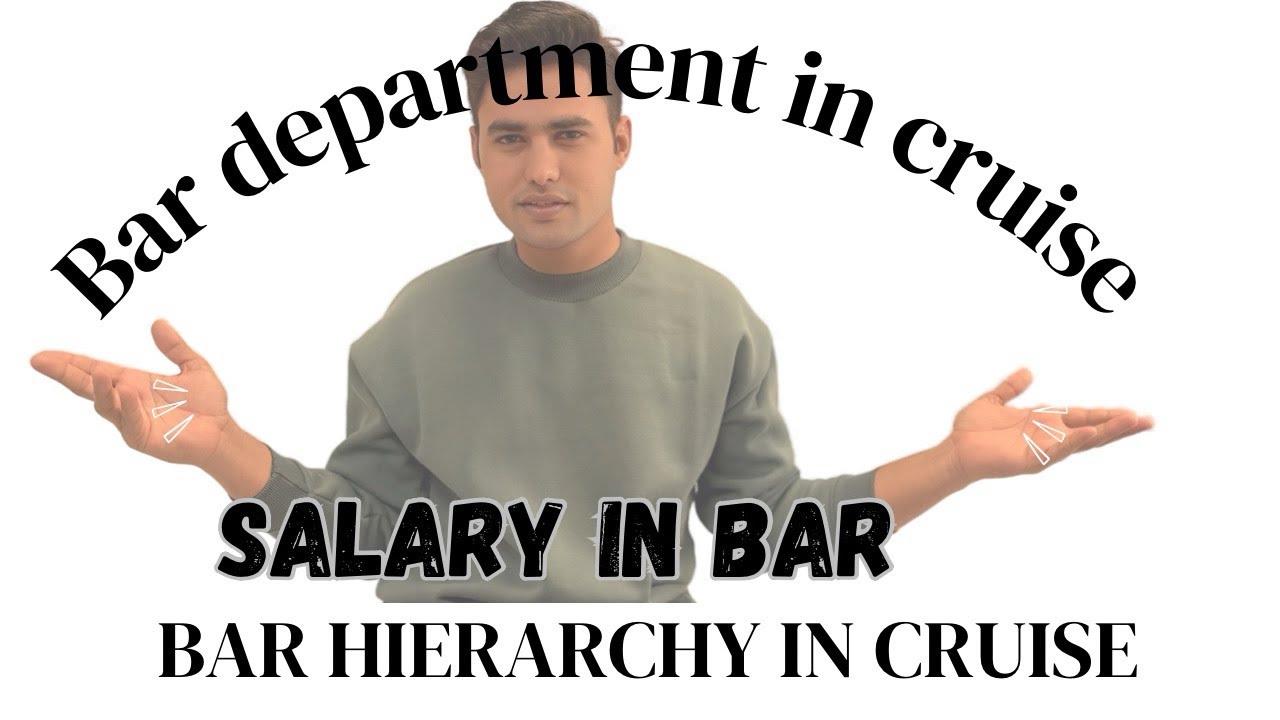 Bar departments hierarchy and salary in cruise. bar departments ...