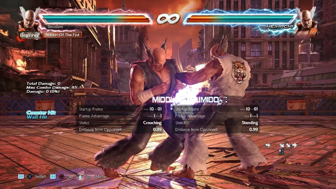 TEKKEN 7 omen for the first time - YouTube