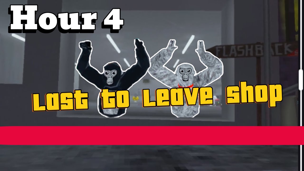Last to leave shop | gorilla tag - YouTube