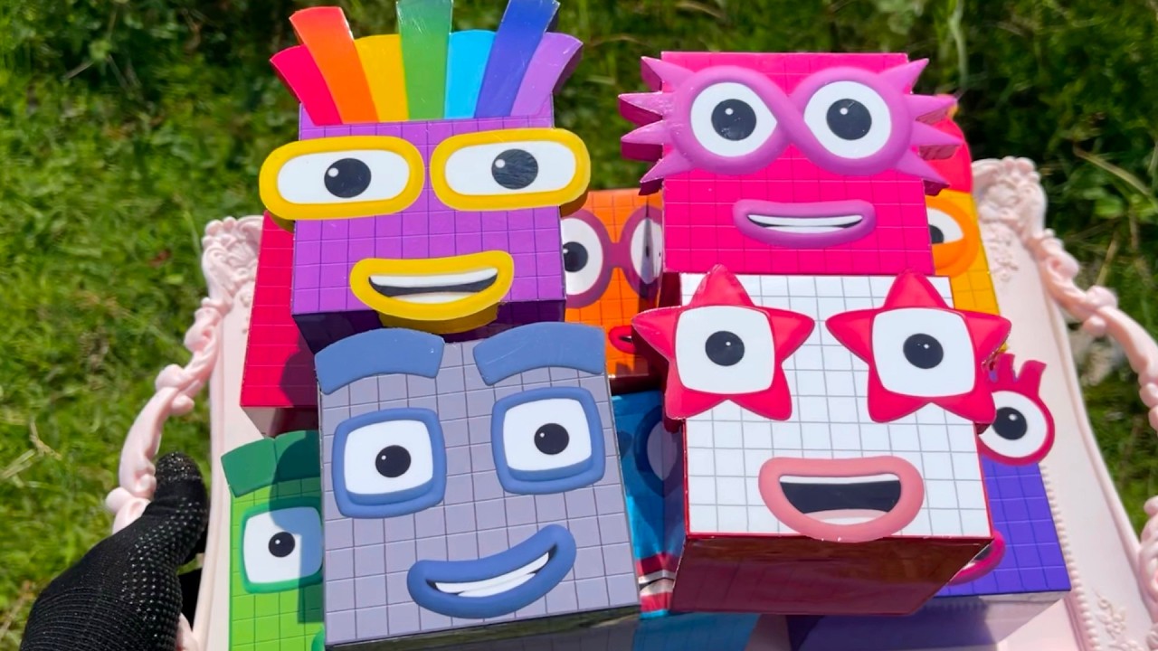 Looking NEW BIG Numberblocks DIY craft handmade NEW Episode - YouTube