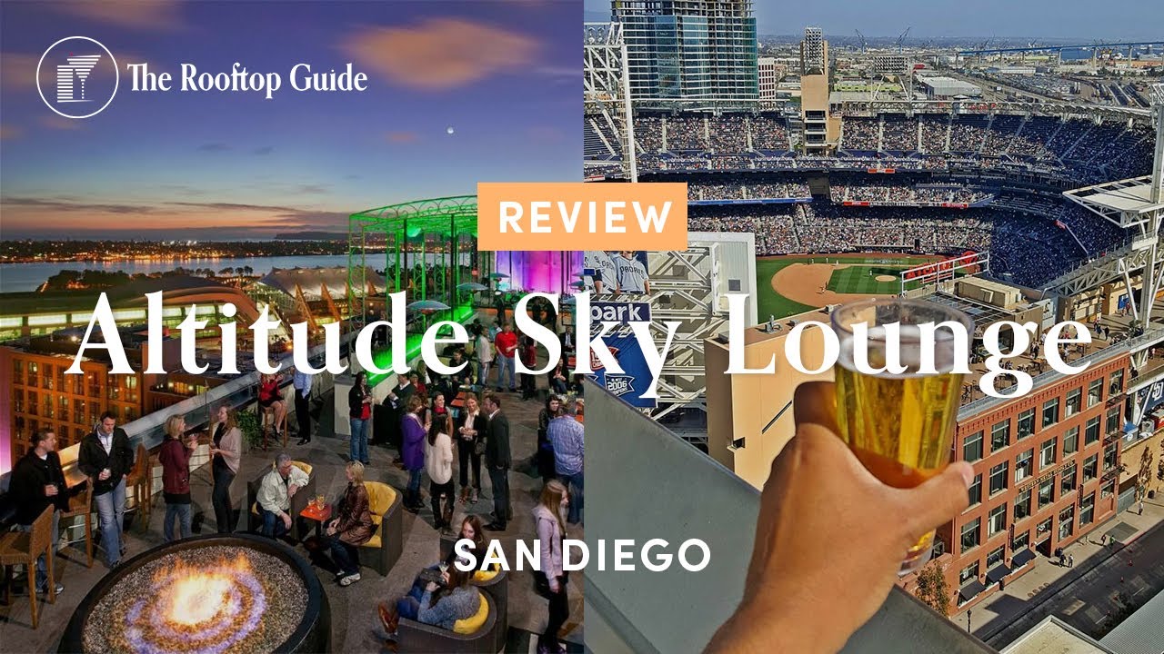 Altitude Sky Lounge in San Diego - Review - YouTube