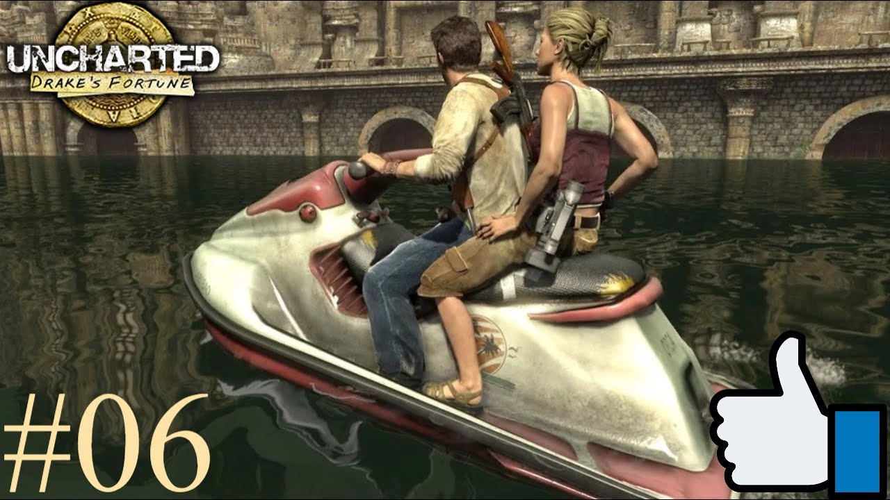 Uncharted - Elena nos salva para ir en busca del tesoro - YouTube