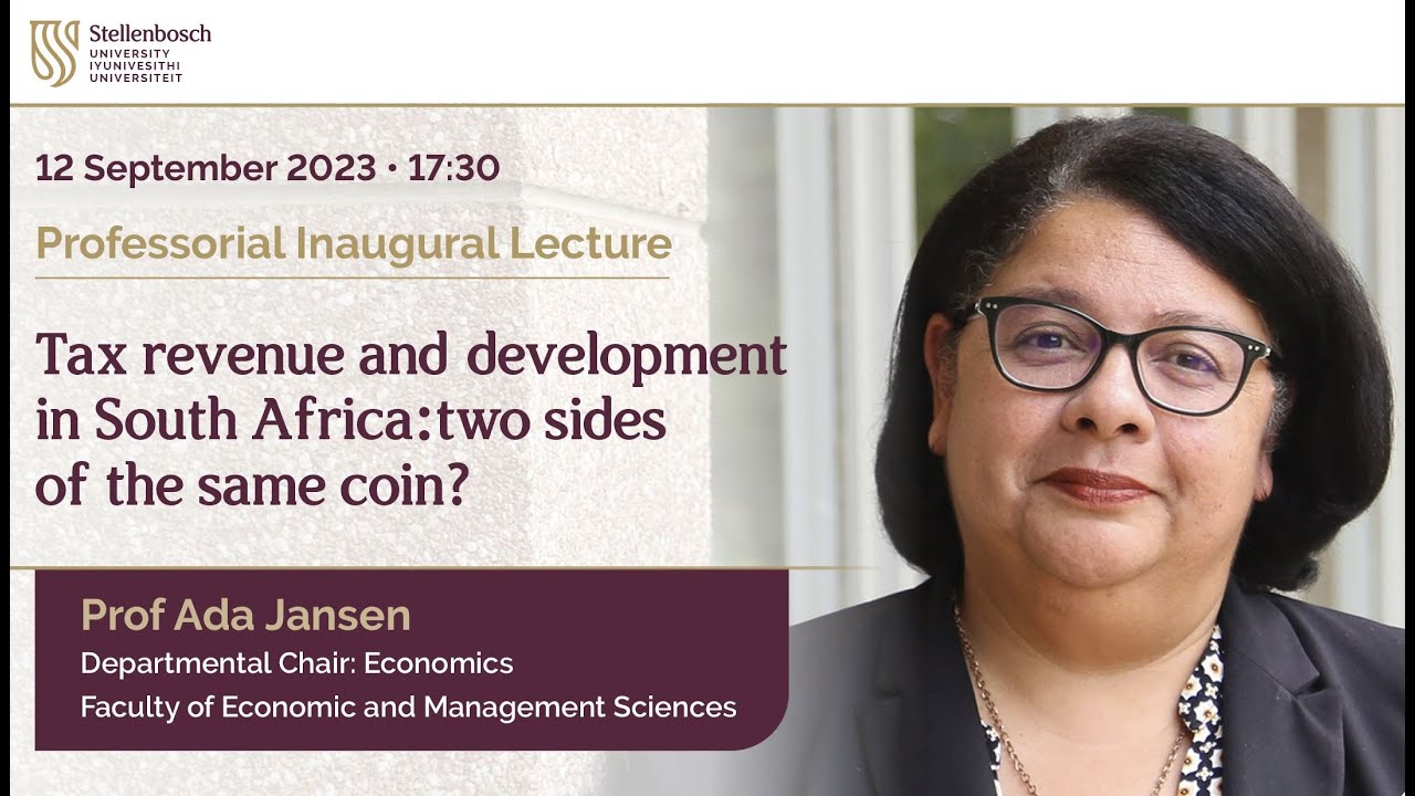Inaugural Lecture (2023): Prof Ada Jansen - YouTube