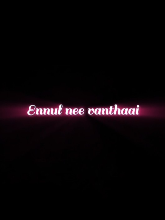 Ennul_nee_vanthaai || Tamil lyrics video song #lovesong #trendingsong # ...