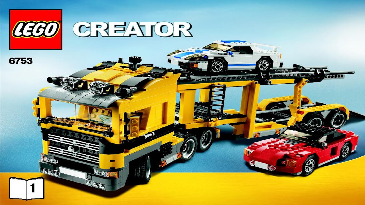 LEGO instructions - Creator - 6753 - Highway Transport (Book 1) - YouTube