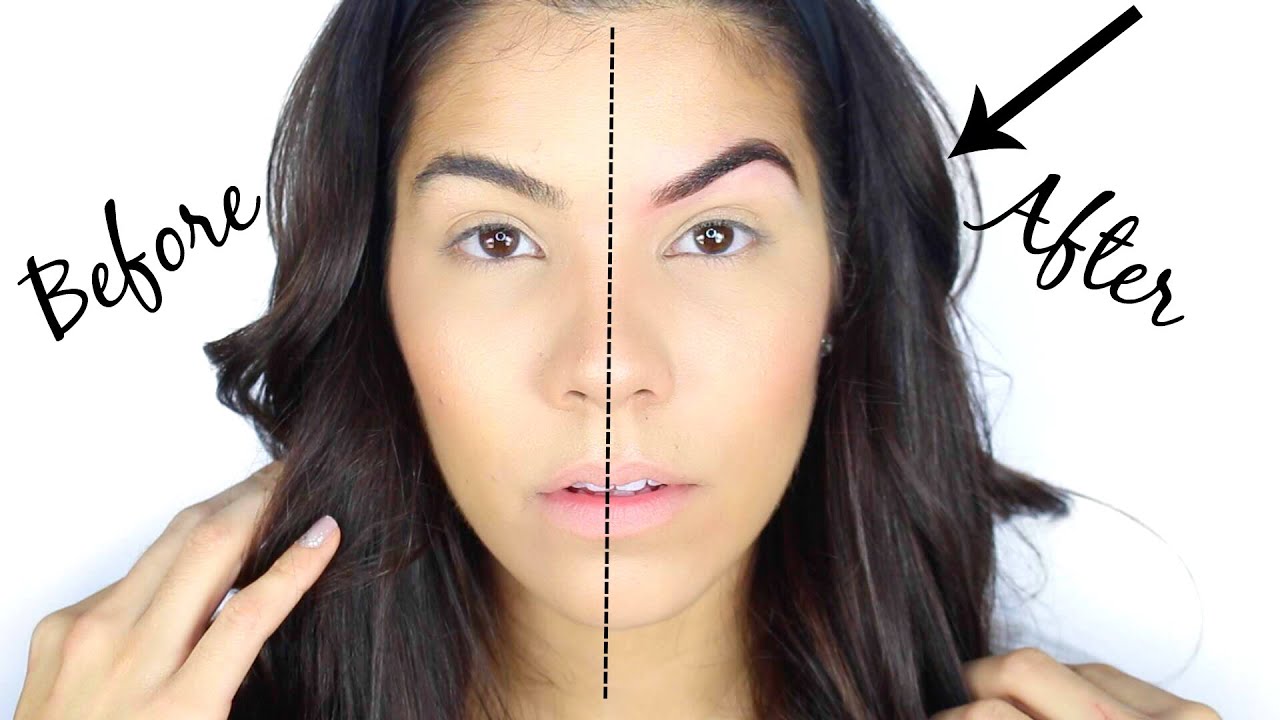 How I Achieve The "Perfect" Eyebrows (Grooming & Filing in) | Chelsea ...