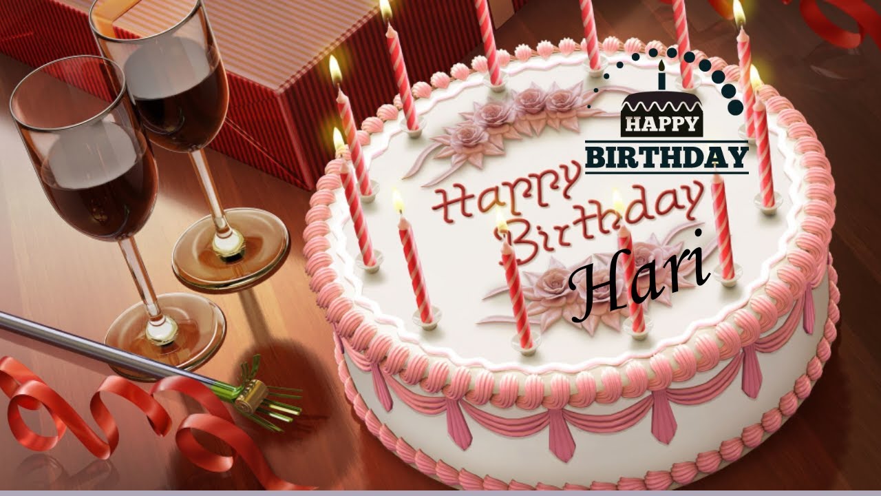 happy birthday status || hari || VB studio - YouTube