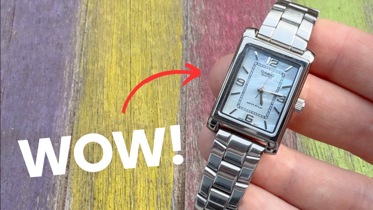 I Bought The Prettiest Watch Casio Makes - YouTube