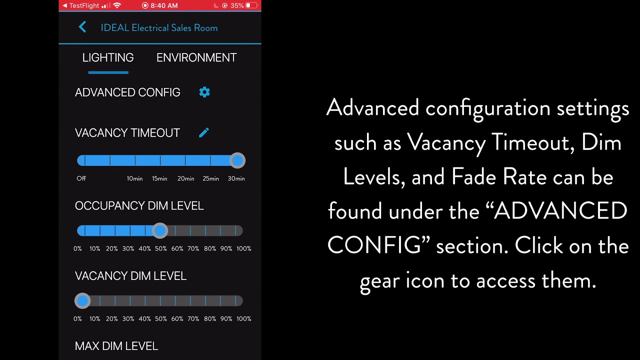 Advanced Config in Spaces Tab of Audacy Controls Mobile App - YouTube