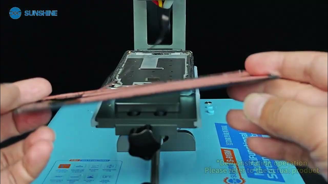 SUNSHINE S 918M Multi function screen separator - YouTube