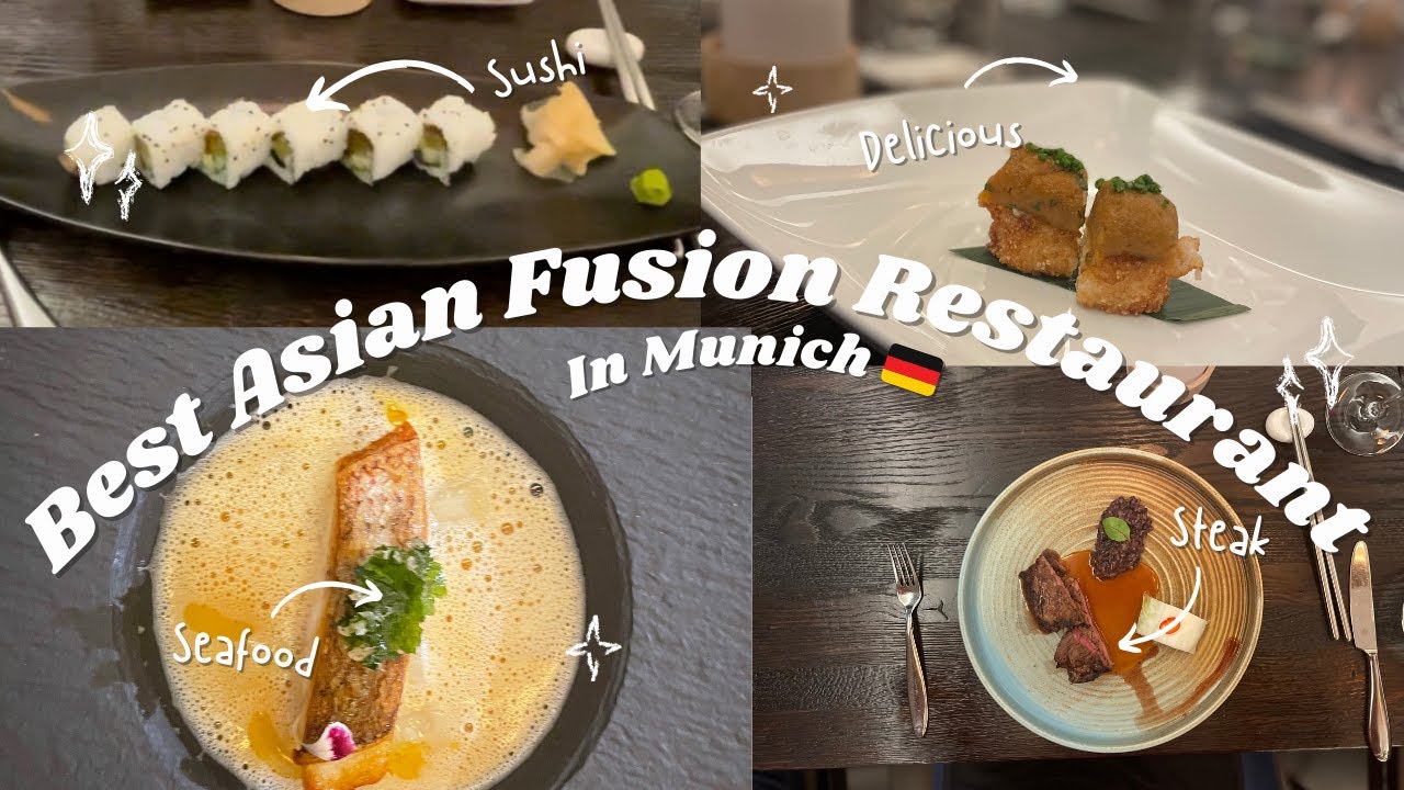 Munich's Best Asian Fusion Food | MUN Restaurant | 4 Course Dinner ...