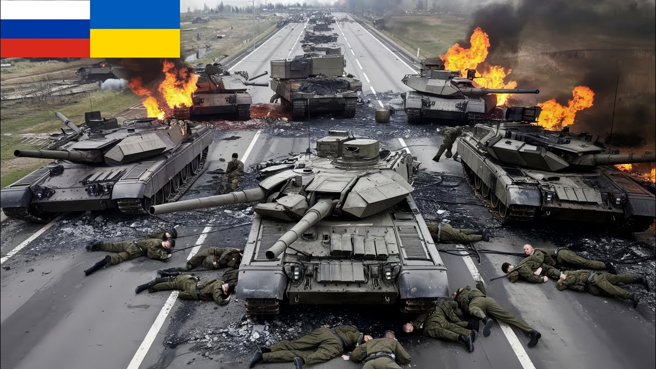 5 MINUTES AGO! Ukrainian Leopard A26 Engaged in Fierce Battle with ...