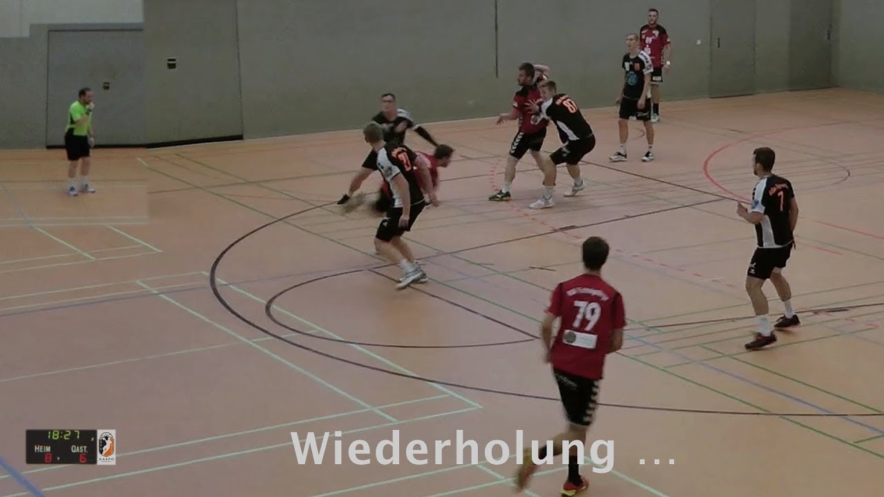 Handballregeln: Schritte, klassisch - YouTube