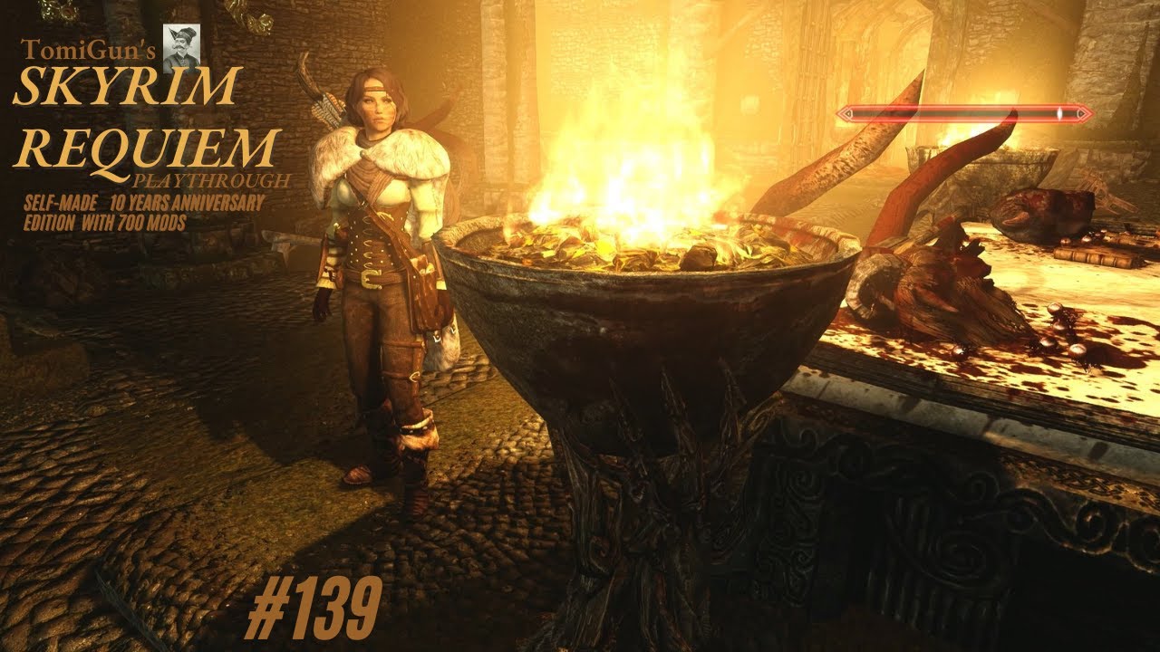 Skyrim Requiem 139:Searching Serpent's Bluff Redoubt for Hjalti's Sword ...