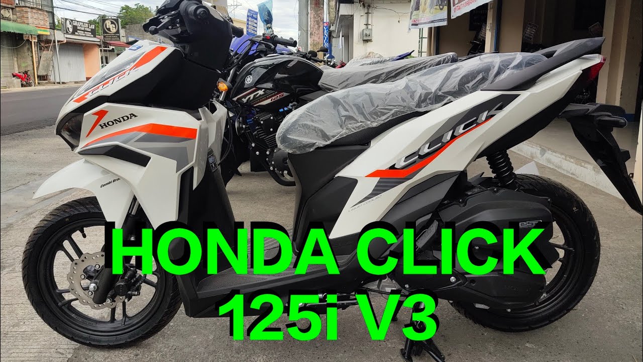HONDA CLICK 125i V3 2023 MODEL - YouTube
