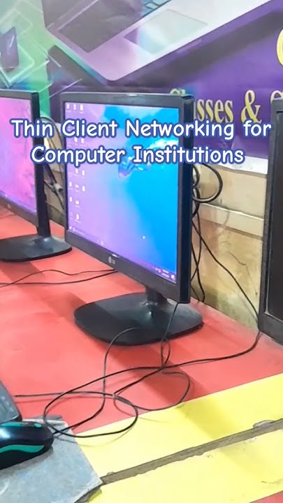 Thin Client Networking for Computer Institutions #thinclient #computer #networking #computerlab ...