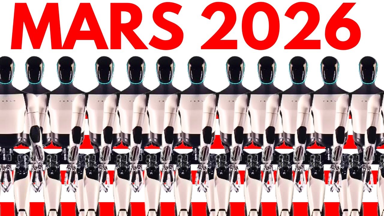 Forget Humans! SpaceX is Sending Tesla Robots to Conquer Mars in 2026 ...