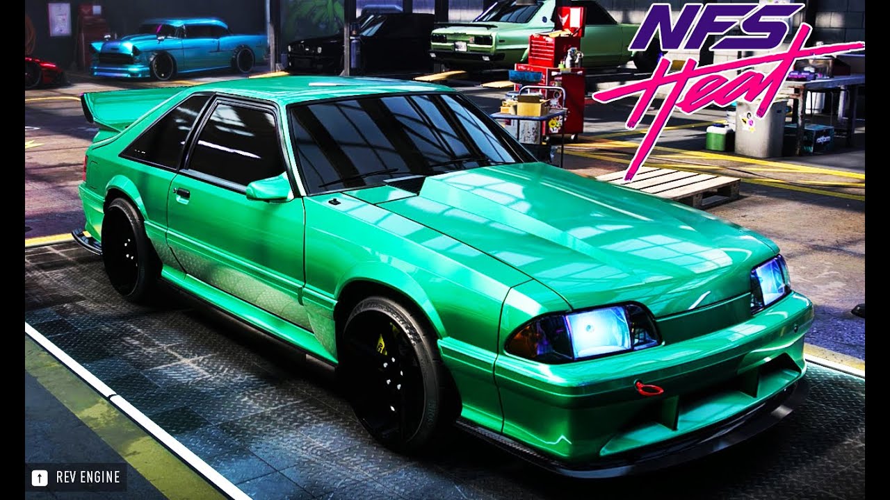 FORD MUSTANG FOXBODY Best Customization & Review Need for Speed Heat PC ...