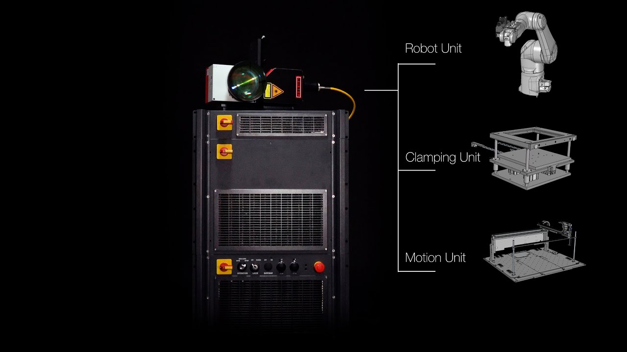BASIC M – modular laser welding system - YouTube