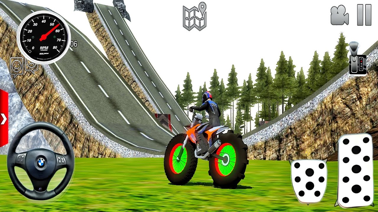 Offroad Dirt ATV Monster Quad Motor Bikes Driving Gameplay | Offroad ...