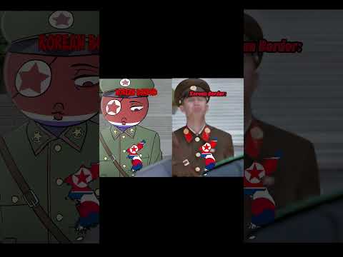 KOREAN ENMITY 🇰🇵 🇰🇷 #countryhumans